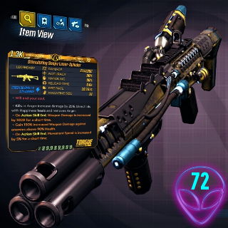 Weapon | MOD Laser-Sploder ⚡72 - Game Items - Gameflip