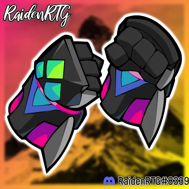 BRAWLHALLA - RGB GAUNT'S - Objets de jeu - Gameflip