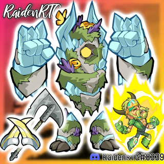 Brawlhalla - FangWild Kor Bundle - Game Items - Gameflip