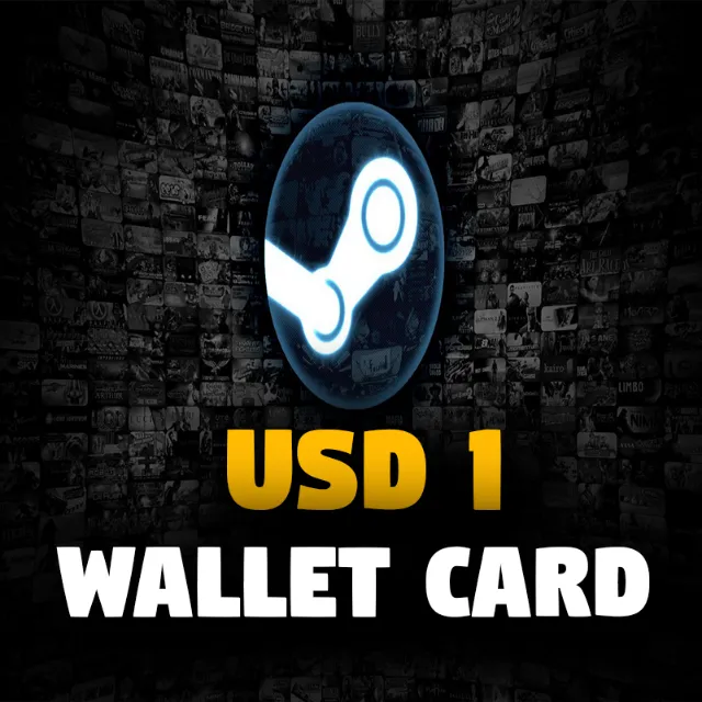 1$ USD STEAM WALLET [ GLOBAL ] - Steam Gift Card - Gameflip