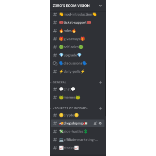 Z3RO'S ECOM VISION discord server - Other - Gameflip