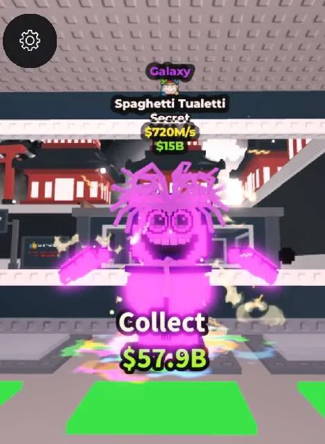 Galaxy Spaghetti Tualetti 720M/s - Steal a Brainrot Game Item - Gameflip