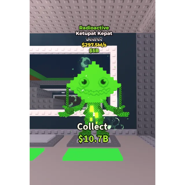 Radioactive Ketupat Kepat 297.5M/s - Steal a Brainrot Game Item - Gameflip