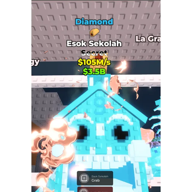 Diamond Esok Sekolah 105M/s - Steal a Brainrot Game Item - Gameflip