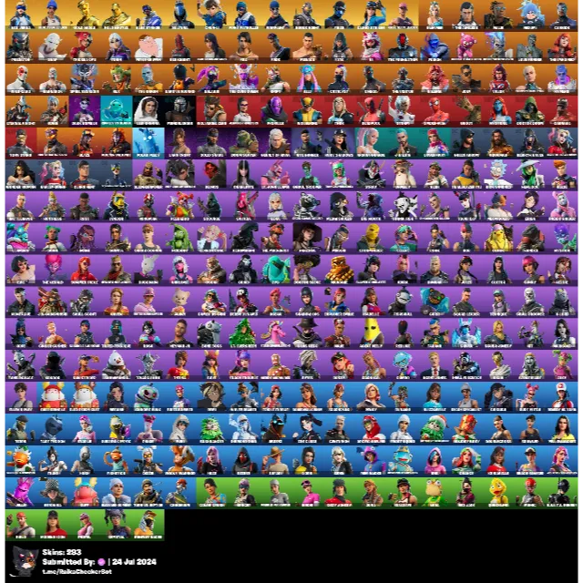 Fortnite Account - 293 Skins - OgStw - Leviathan Axe - Chun Li - Mako ...