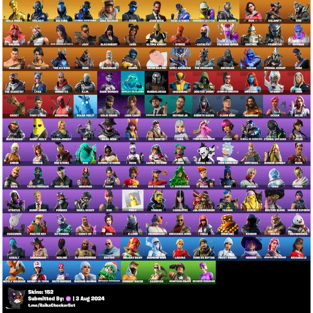 Fortnite Account - 152 Skins - Gold Midas - Lina Scorch - Epic Games ...
