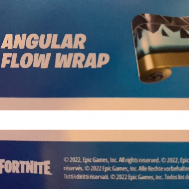 Code | Angular Flow WrapINSTANT - Game Items - Gameflip