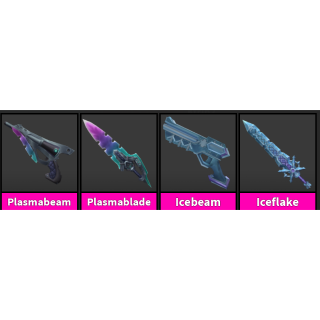 Weapon | Plasma set + Ice set MM2 - Game Items - Gameflip