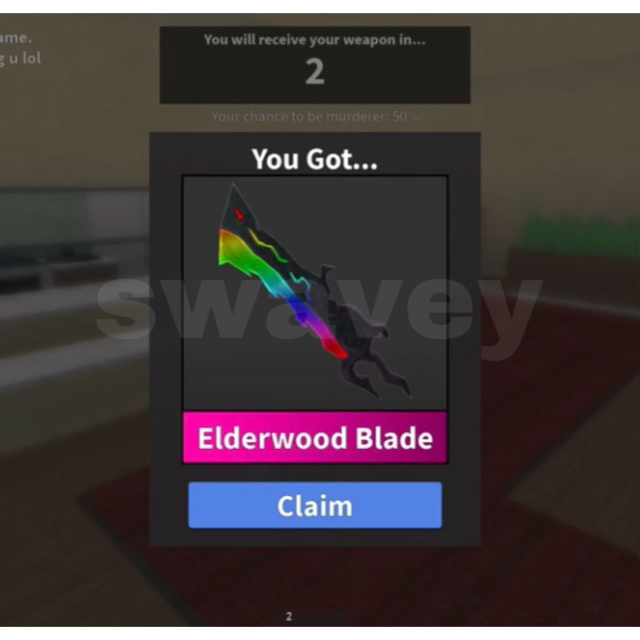 Weapon | MM2 Chroma Elder Blade - Murder Mystery 2 Game Item - Gameflip
