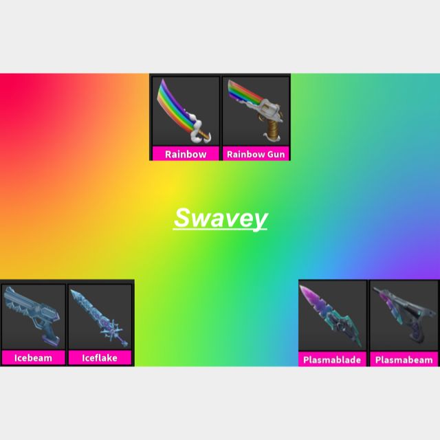 MM2 Rainbow Set Bundle - Game Items - Gameflip