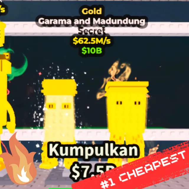 Garama and Madundung Golden - Steal a Brainrot Game Item - Gameflip