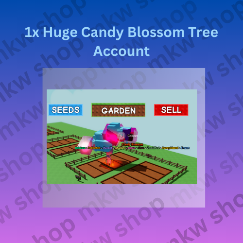 【Grow a Garden】1x Huge Candy Blossom Tree Account CHEAP FAST DELIVERY ...