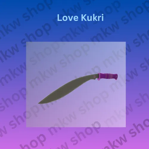 Love Kukri Knife - Da Hood - Roblox Game Item - Gameflip