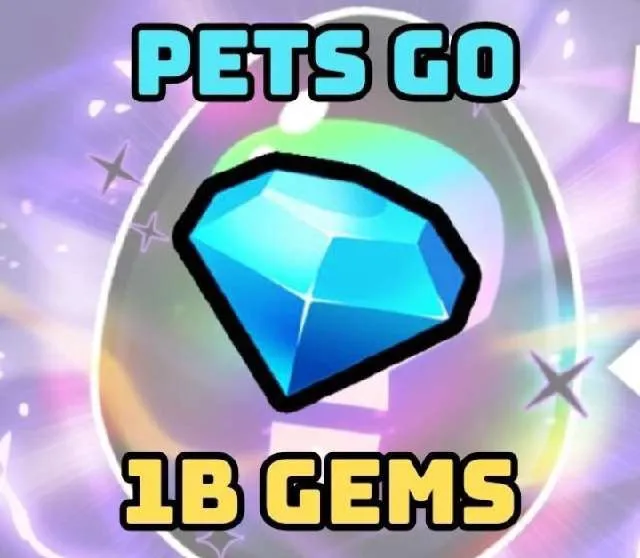 Pets Go 1b Gems - Pets GO Game Item - Gameflip