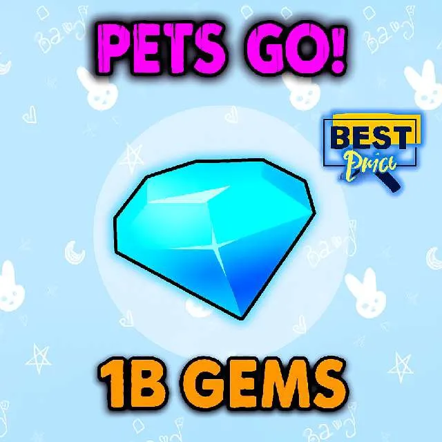 1b Gems Pets Go - Pets GO Game Item - Gameflip