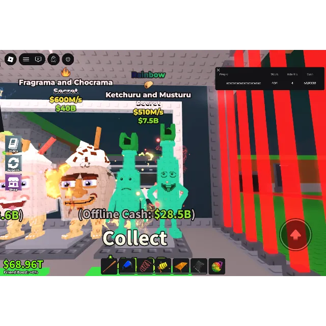 KETCHURU AND MUSTURU RAINBOW - Roblox Game Item - Gameflip