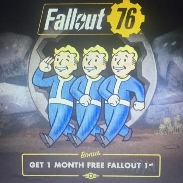 2x Get 1 Month Free Fallout 1st - Other Gift Cards - Gameflip
