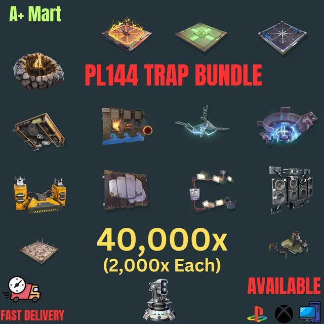 PL144 Traps | 40,000x - Fortnite Game Items - Gameflip