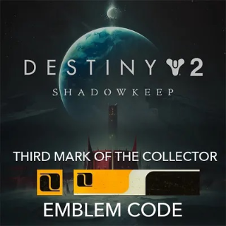Destiny 2: Third Mark of the Collector Emblem (PS4/Xbox/PC) - Other ...
