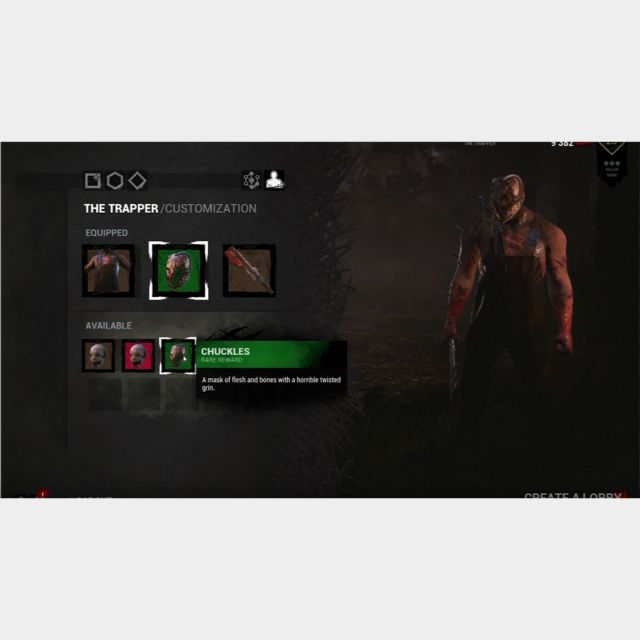 Trapper Chuckles Mask Exclusive Skin - Dead By Daylight (Steam key ...