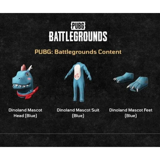 PUBG | Dinoland Mascot set - PLAYERUNKNOWN'S BATTLEGROUNDS Game Items - Gameflip