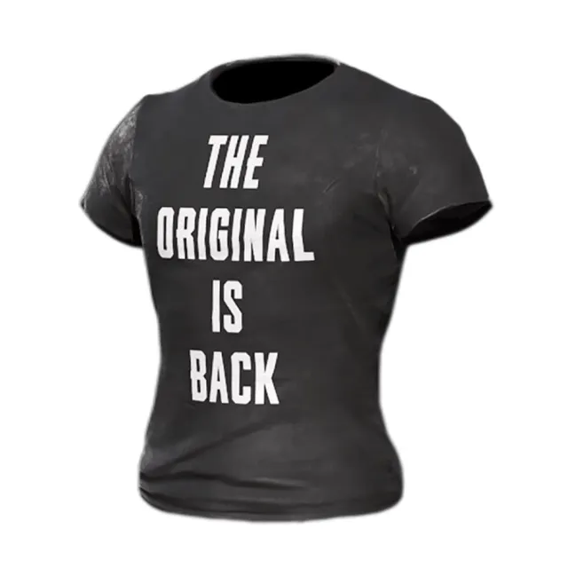 THE ORIGINAL IS BACK T-Shirt - PLAYERUNKNOWN'S BATTLEGROUNDS Game Items ...