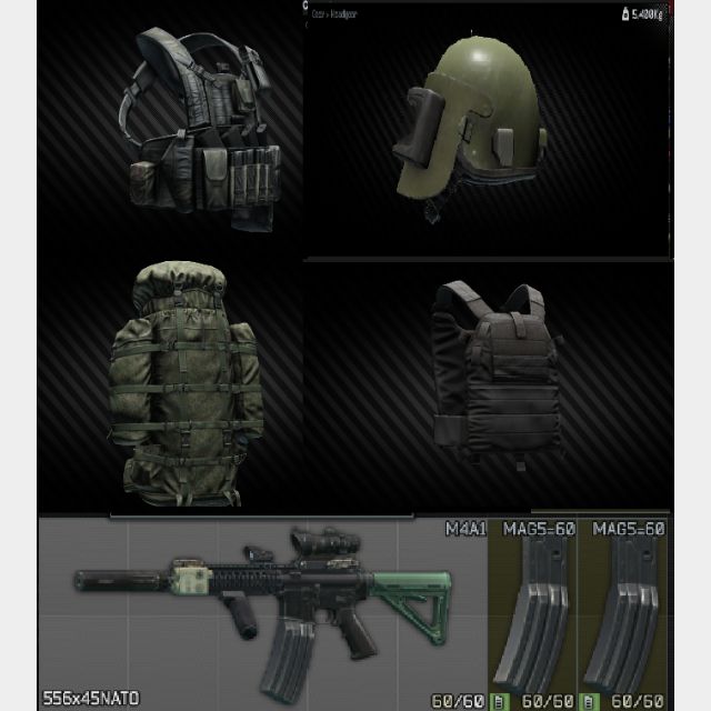 Escape From Tarkov 1 Custom Loadout (read desc.) - Other - Gameflip