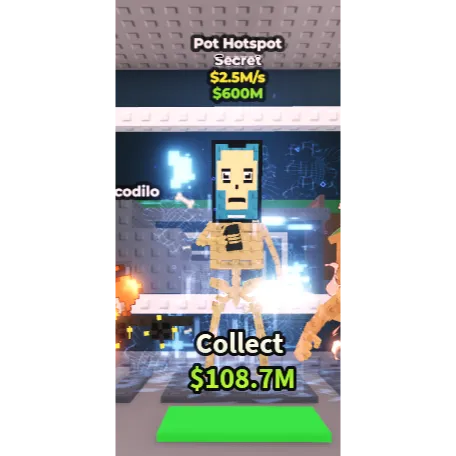 POT HOTSPOT $2.5M/S - Steal a Brainrot Game Item - Gameflip