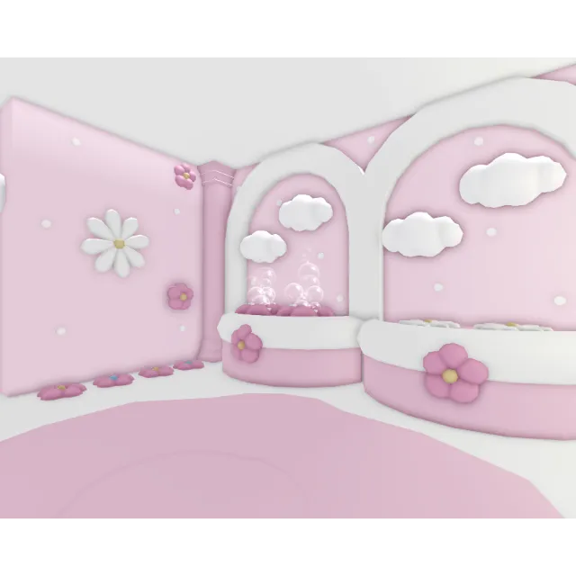 Tiny Preppy House Pink Stitch (Angel) Farm on Adoptme! - Adopt Me Game ...