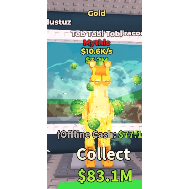 TOB TOBI TOBI GOLD - Steal a Brainrot Game Item - Gameflip