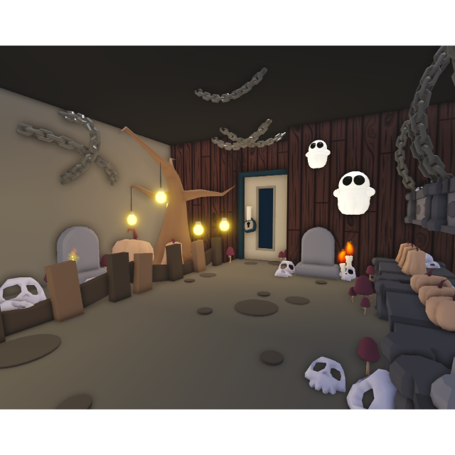 Tiny House Ghost Halloween Farm on Adoptme! - Adopt Me Game Item - Gameflip