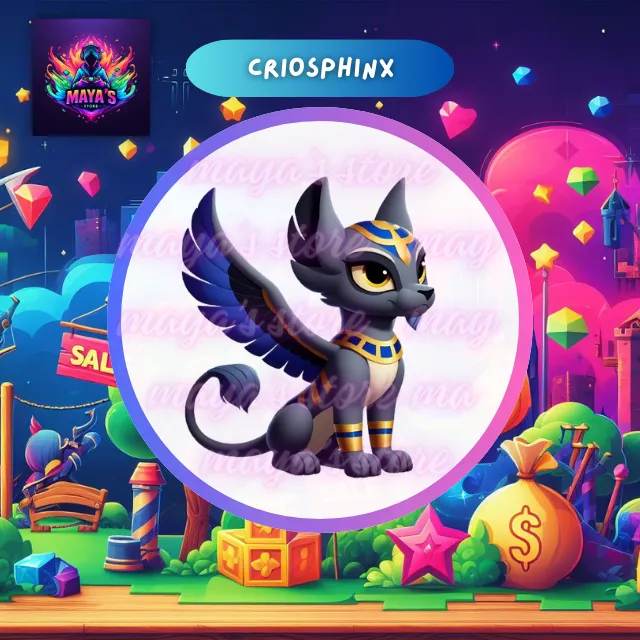 Neon Luminous Criosphinx - Roblox Game Items - Gameflip