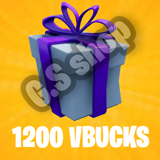 1200 Vbucks (Gift) - Game Items - Gameflip