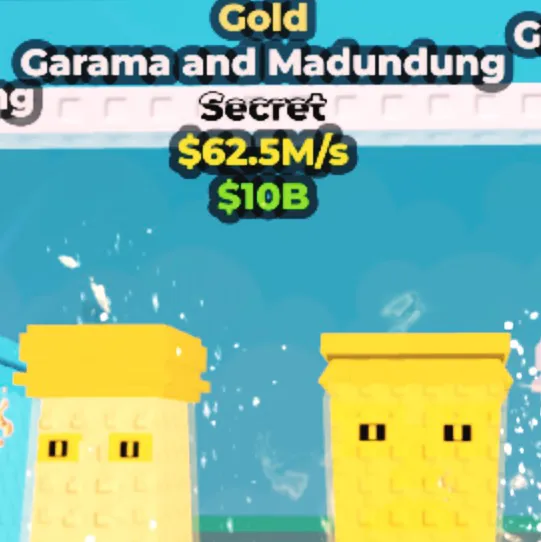 Gold Garama and Madun - Steal a Brainrot Game Item - Gameflip