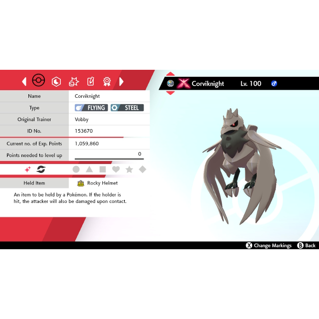 Corviknight | Shiny GMAX Corviknight - Itens de Jogos - Gameflip