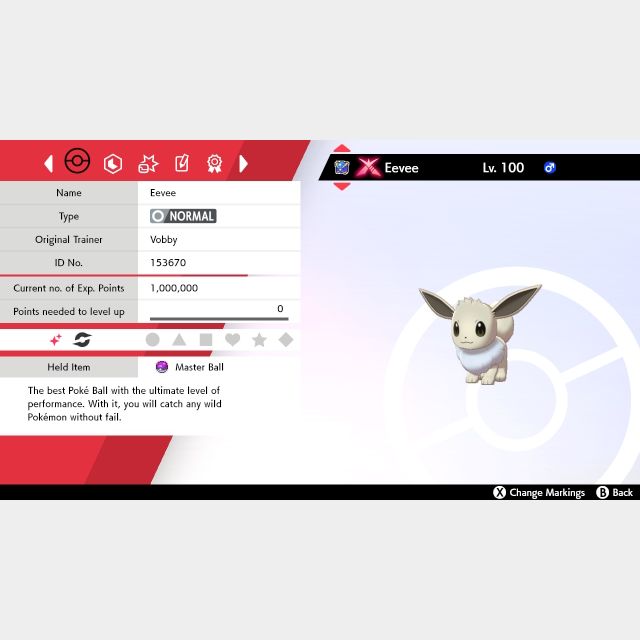 Eevee | Shiny GMAX Eevee - Game Items - Gameflip