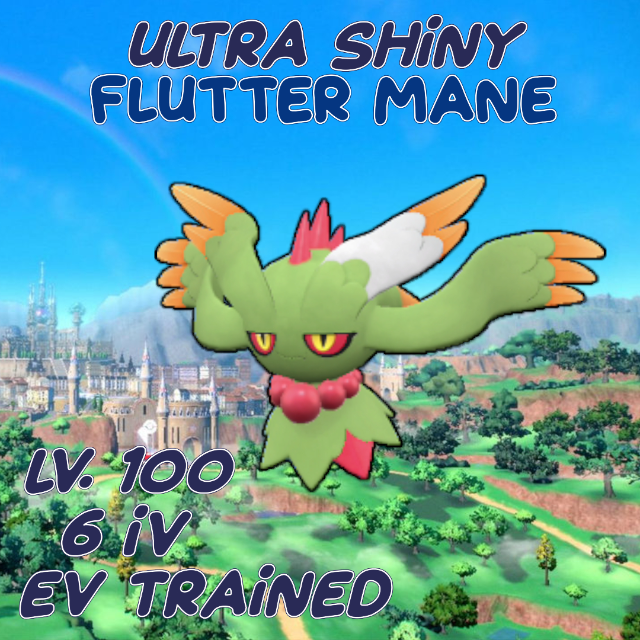 Ultra Shiny Flutter Mane - Pokemon Scarlet & Violet Game Items - Gameflip