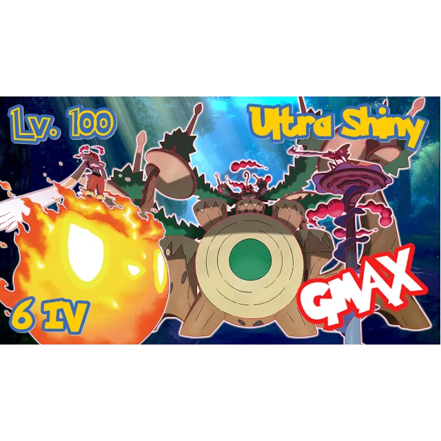 Bundle | Ultra Shiny GMAX Galar - Pokémon Sword and Shield Game Items ...