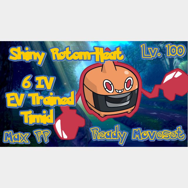 Rotom | Ultra Shiny Rotom-Heat - Game Items - Gameflip