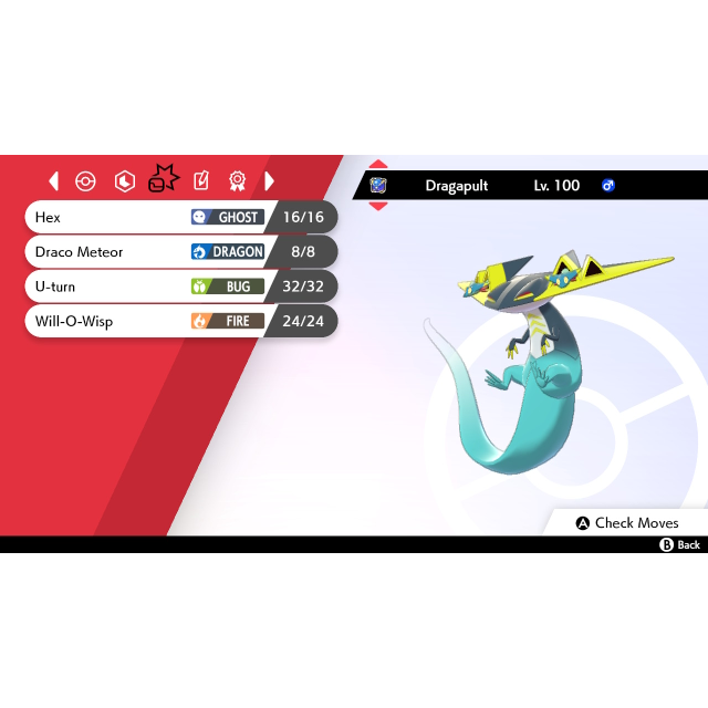 Dragapult | Ultra Shiny Dragapult - Pokemon Sword & Shield Game Item ...