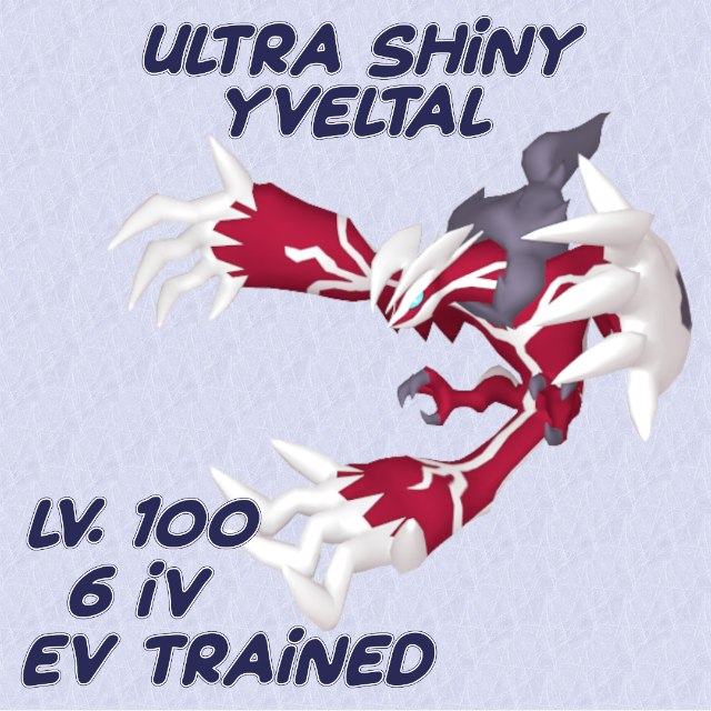 Other | Ultra Shiny Yveltal - Game Items - Gameflip
