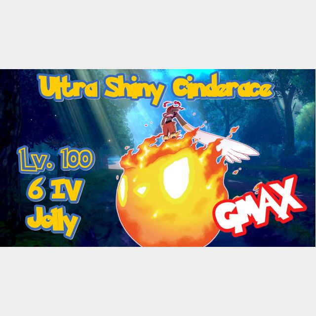 Cinderace | Shiny GMAX HA Cinderace - Artículos del Juego - Gameflip
