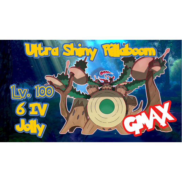 Rillaboom | Shiny GMAX HA Rillaboom - Game Items - Gameflip