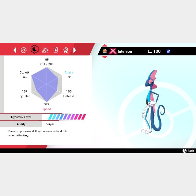 Inteleon | Shiny GMAX HA Inteleon - Game Items - Gameflip