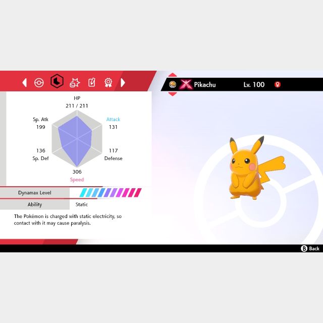 Pikachu | Shiny GMAX Pikachu - Itens de Jogo - Gameflip