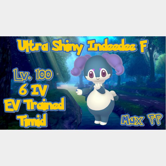 Indeedee | Ultra Shiny Indeedee Fem - Game Items - Gameflip