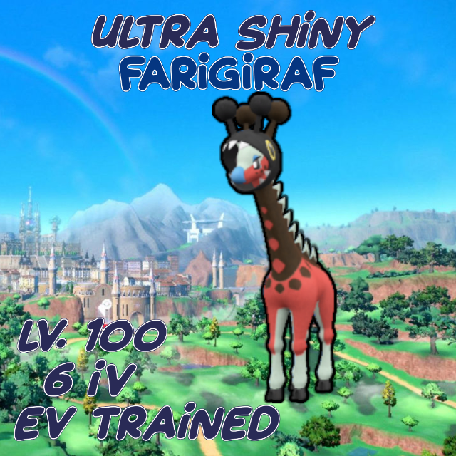 Pokemon | Ultra Shiny Farigiraf - Game Items - Gameflip