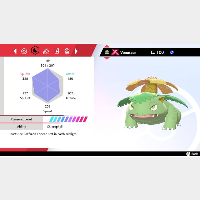 Other | Shiny GMAX Venusaur - Game Items - Gameflip