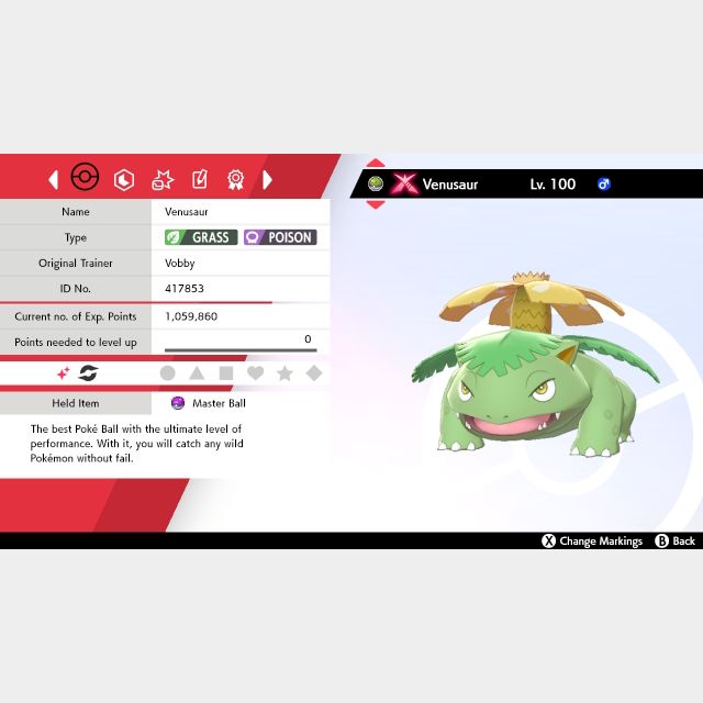 Other | Shiny GMAX Venusaur - Game Items - Gameflip