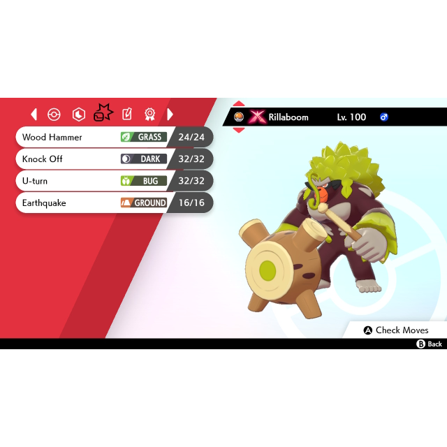 Rillaboom | Shiny GMAX HA Rillaboom - Game Items - Gameflip